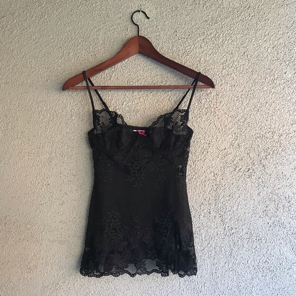 Victoria's Secret | Intimates & Sleepwear | Victorias Secret Black Lace ...